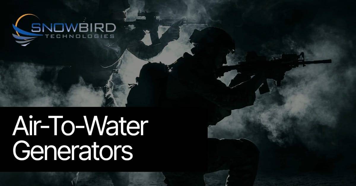 Snowbird AWG: Atmospheric Water Generator | Robust Efficient